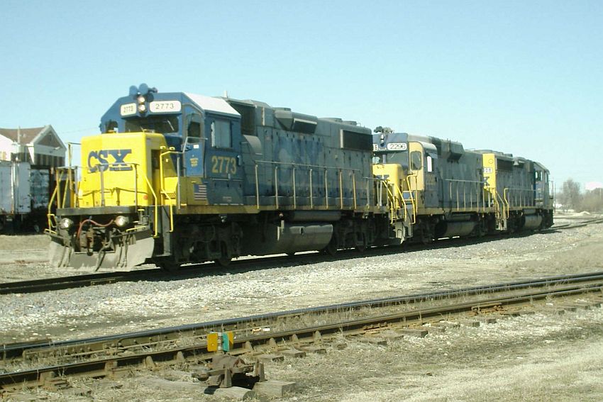 CSX 2773, 2296 and 6908